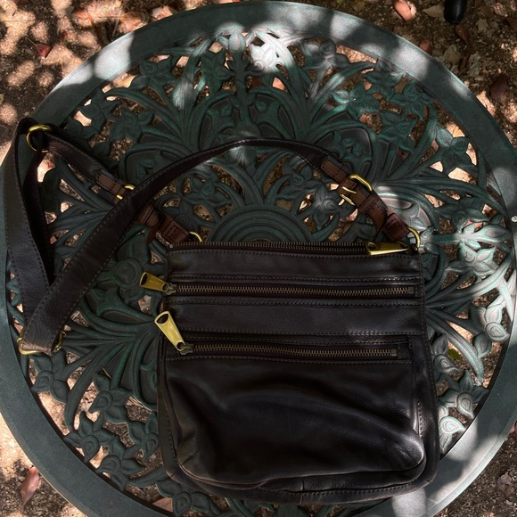 Fossil | Bags | Fossil Leather Purse | Poshmark